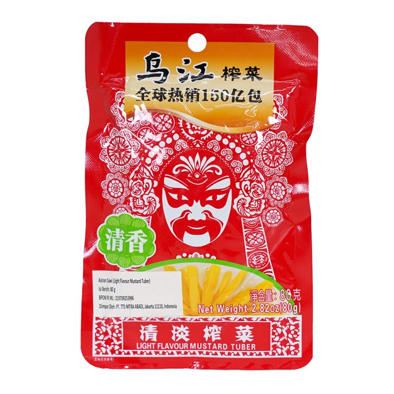 Wu Jiang Light Flavour Mustard Tuber 80G – TTS Mitra Abadi