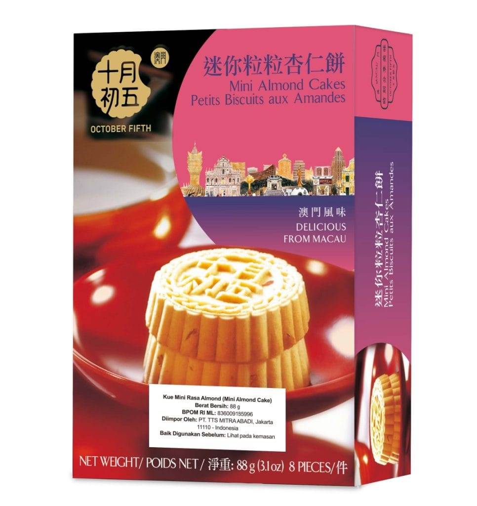 October Fifth Mini Almond Cakes (88 gr) – TTS Mitra Abadi