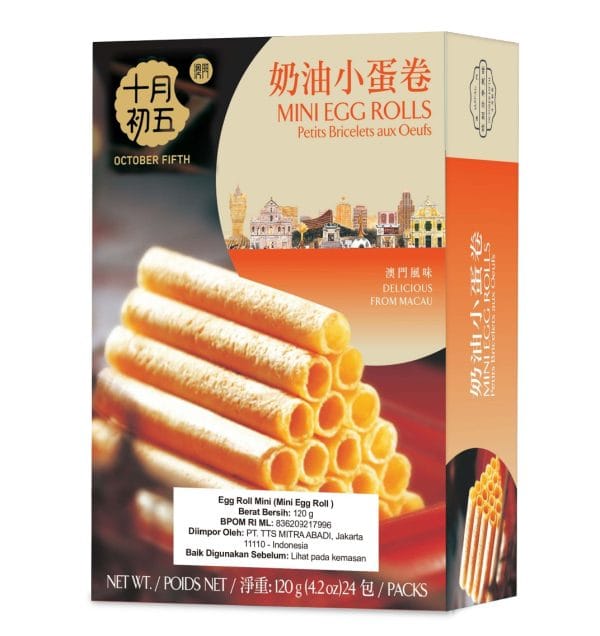 October Fifth Mini Egg Rolls (124 gr) – TTS Mitra Abadi