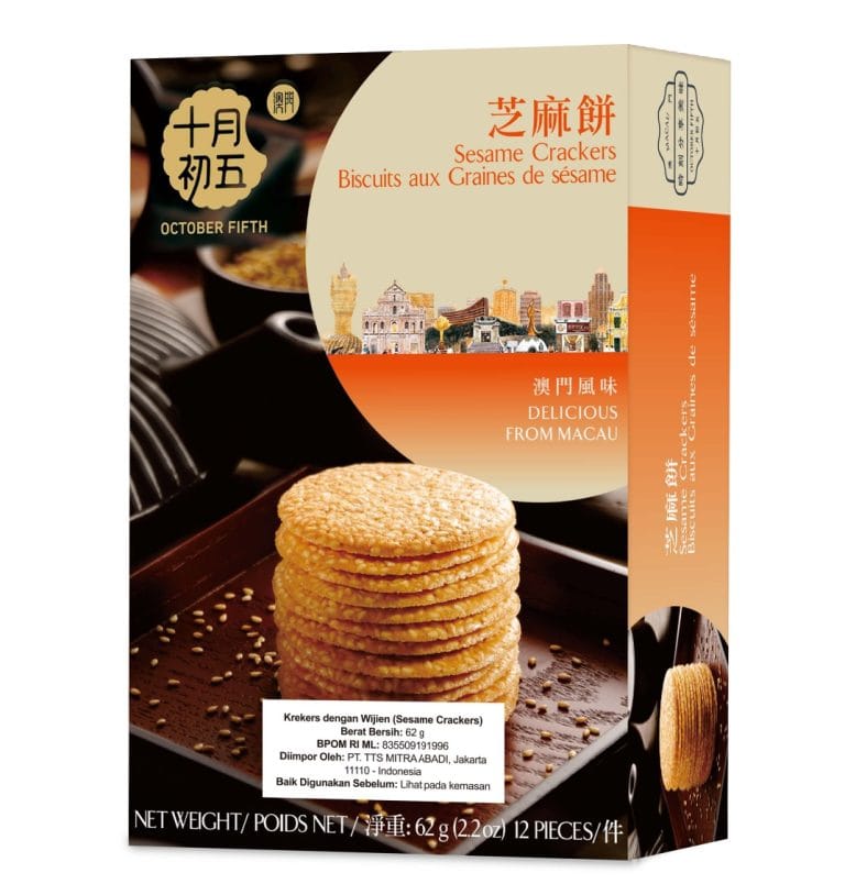 October Fifth Sesame Crackers (62 gr) – TTS Mitra Abadi